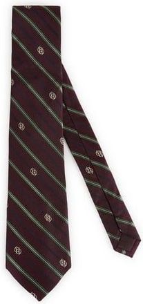 Dr&ocirc;le de Monsieur Cravate ray&eacute;e en soie