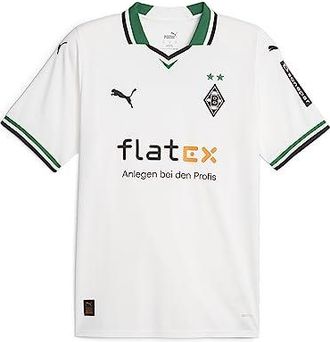 Puma 2023-2024 Borussia MGB Home Football Soccer T-Shirt Maillot