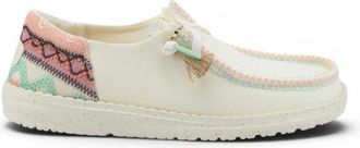 Hey Dude Femme, Chaussures, Blanc, Taille: 36 EU Laced Loafer