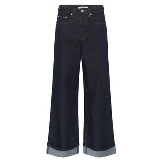 Gestuz Femme, Jeans, Bleu, Taille: W25 GZsara HW Wide Jeans Unwashed