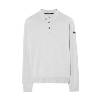 Roberto Ricci Design Maxell Polo Tricot - Homme - Tops - Gris - Taille: M