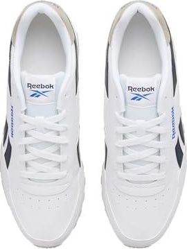 Reebok Rewind Run Baskets Unisexes, Blanches, Bleu Marine, Taille 44 EU, White White Vector Navy, 44 EU