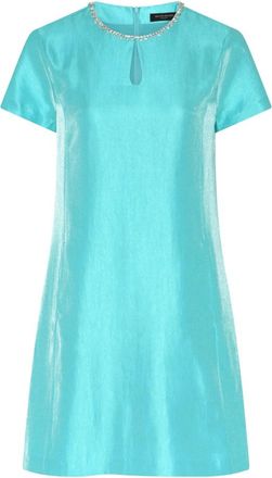 Bruuns Bazaar Femme, Robes, Bleu, Taille: 36 FR Wettinia BB Vinna Dress