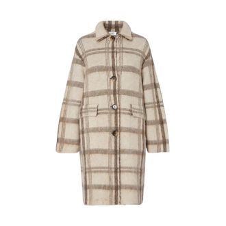 Liu Jo Geb&uuml;rsteter Jacquard-Strickmantel - - Coats - Damen - Beige - S