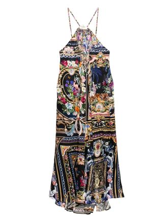 Camilla robe Basked In Baroque - Bleu