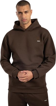 Smilodox Hoodie Herren Ilyas, Regular Fit Kapuzen Pullover aus weichem Stoff mit B&uuml;ndchen & Metallabel, hochwertig & komfortabel, vielseitiges Sweatshirt f&uuml;r S