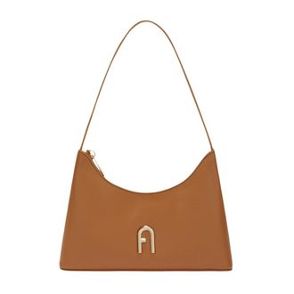 Furla Diamante Schultertasche Mini - - Bags - Damen - Braun - ONE SIZE