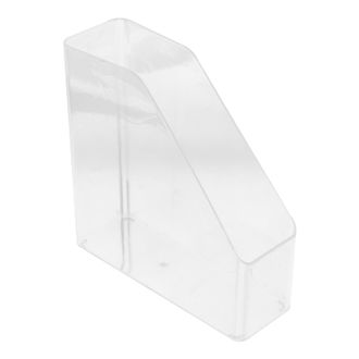 Valiclud Transparenter Pet Aktenhalter für Schreibtisch Vertikaler Dokumenten Organizer mit Großem Fassungsvermögen Stabiles Büro Desktop aufbewahrungssystem f