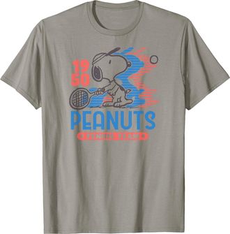 Peanuts Snoopy Tennismannschaft T-Shirt