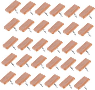 DOITOOL 30 Stück Teiliges Möbelgleiter Robustem und Kleine Quadratische für Stuhl Möbelfüße Schützt Hartböden Einfache Montage Langlebiger Schutz für Möbel