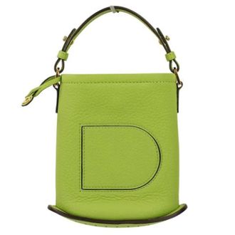 Delvaux Pre-owned Pin Toy Leder Mini Umh&auml;ngetasche - - Pre-owned - Damen - Gr&uuml;n - ONE SIZE
