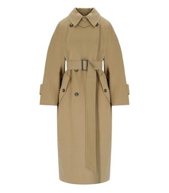 Weekend by Max Mara MANTEAU AVEC CEINTURE BEIGE MAX MARA WEEKEND