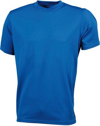 James & Nicholson Herren Langarmshirt Funktions T-Shirt Active blau (royal) X-Large