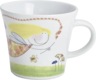 Kahla 324723A76646C Kids Tasse 0,22 l Blumenfee | Teetasse mit Feen Design aus Porzellan