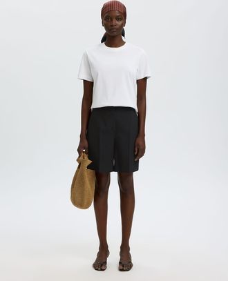 Selected Short taille haute - Noir