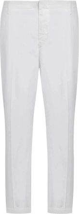 Dondup Homme, Pantalons, Blanc, Taille: W34 Zyan Carrot Pantalons