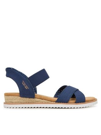 Skechers Sandalen BOBS Desert Kiss - Golden Lily 114418/NVY Dunkelblau