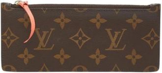 Louis Vuitton Pochette de sac &agrave; main doccasion - Femme - Pre-owned - Brun - Taille: ONE Size