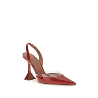 Amina Muaddi Pump - Red