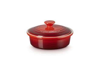 LE CREUSET Le Creuset Ofenk&auml;seform mit Deckel aus Steinzeug, Kirschrot, 71019580600000