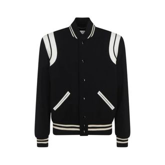 Saint Laurent Herren, Jacken, Schwarzk, MGr&ouml;&szlig;e