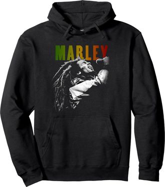 Bob Marley Rastaman Vibrationsgewaschen Pullover Hoodie