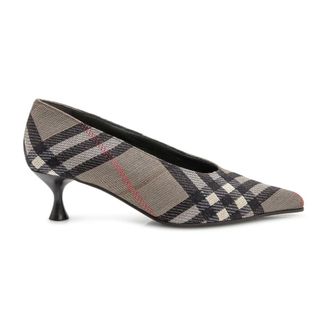 Burberry Femme, Chaussures, Gris, Taille: 38 EU Cameo Pump