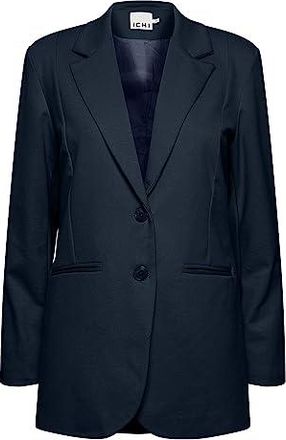 Ichi Ihkate Sus Oversize BL Blazer décontracté, 194010/Total Eclipse, M Femme