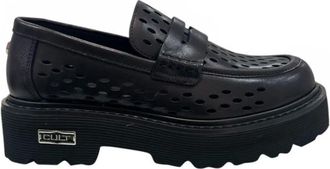 Cult Femme, Chaussures, Noir, Taille: 39 EU Slash Mocassins