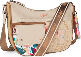 Skpat Handtasche Damen Umhängetasche Damen Klein & Stilvoll Handtasche Damen Umhängetasche Crossbody Bag Damen 318356, Beig