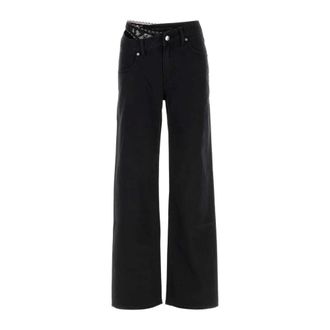 Alexander Wang Femme, Jeans, Noir, Taille: W26 Jean en Denim Noir