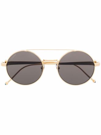 Cartier lunettes de vue Pasha &agrave; monture ronde - Noir