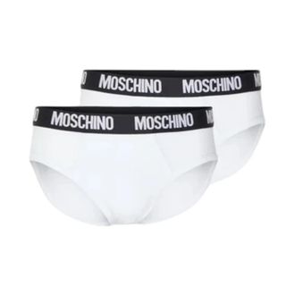 Moschino Seiden Slip Set Dessous - - Underwear - Herren - Wei&szlig; - XS