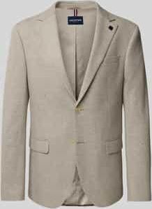 Daniel Hechter Regular Fit Sakko aus Baumwoll-Mix mit Leinen-Anteil Modell Eco