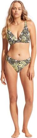 Seafolly Damen Bikinihose Take Flight Retro Pant