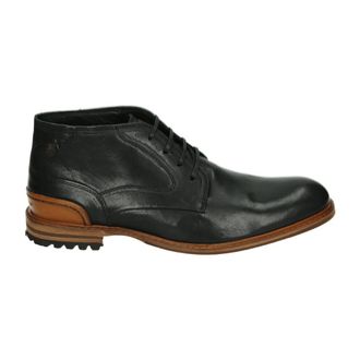 Floris Van Bommel Schwarze L&auml;ssige Lederschuhe - - Shoes - Herren - Schwarzk - 40 1/2 EU