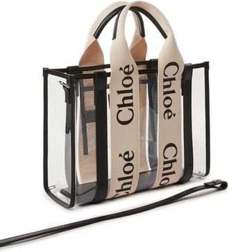 Chlo&eacute; Petit sac cabas Woody Jelly