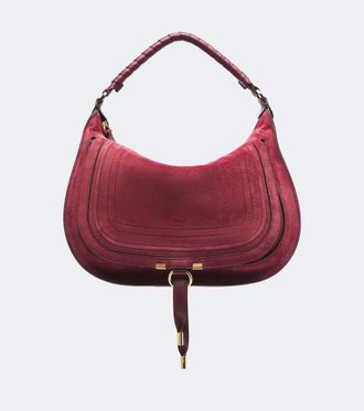 Chlo&eacute; Chlo&eacute; Schultertasche Marcie Large aus Veloursleder
