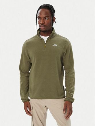 The North Face Fleecejacke Glacier NF0A8D0Q Khakifarben Regular Fit