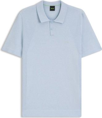 BOSS Herren Strickpolo KN_MOMENTUM-LITE