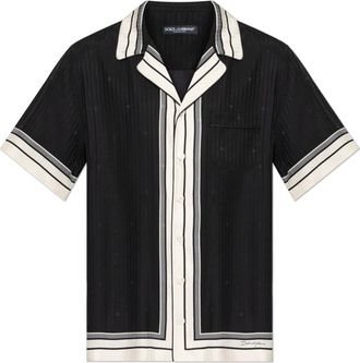 Dolce & Gabbana Homme, Chemises, Noir, Taille: M Casual Chemises