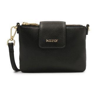Kazar Kleine G&uuml;rteltasche mit drei F&auml;chern - - Bags - Damen - Schwarzk - ONE SIZE