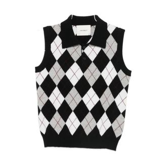 Lisa Yang Polo sans manches en cachemire - Femme - Pulls - Noir - Taille: 38 FR