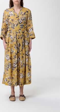 Max Mara Robe S MAX MARA Femme couleur Jaune