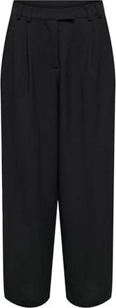 Only Onlnova Life Elite Lesli Pantalon Solide, Noir, M Femme