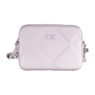Calvin Klein Femme, Sacs, Violet, Taille: ONE Size Re-Lock Quilt Camera Bag