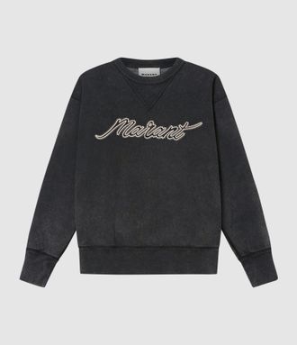 Isabel Marant Sweat Shirt Rise Faded Black