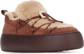 Roger Vivier Viv Up Platform Heel - Brown