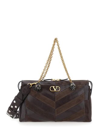 Valentino Garavani Shoulder Bag - Brown