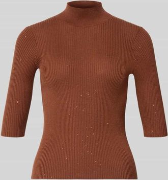 Marella Slim Fit Pullover mit Stehkragen Modell GALLO